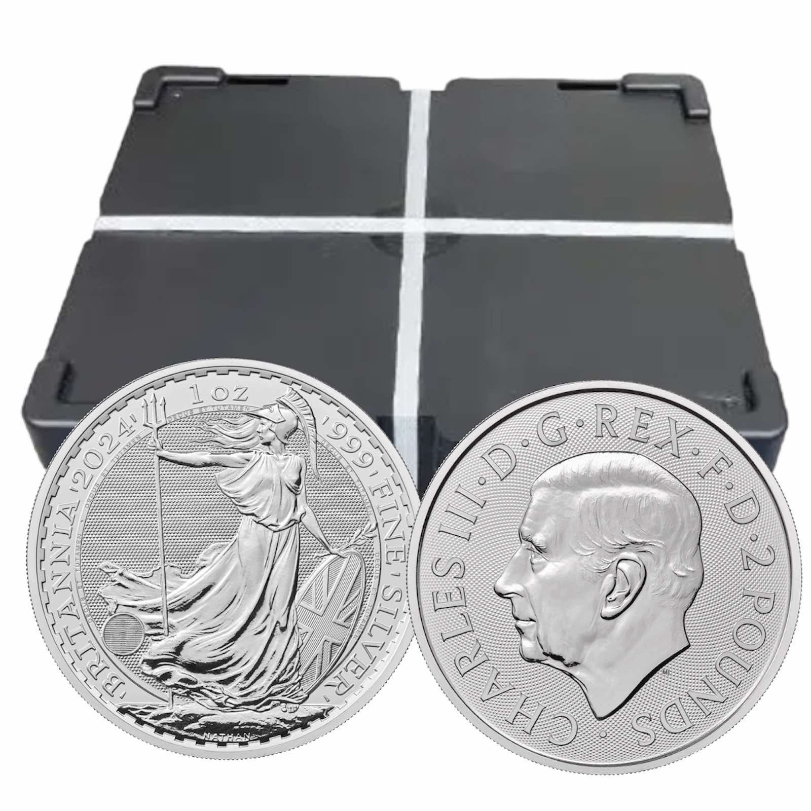 2024 Britannia Sealed Silver Monster Box – King Charles III – AB&C ...